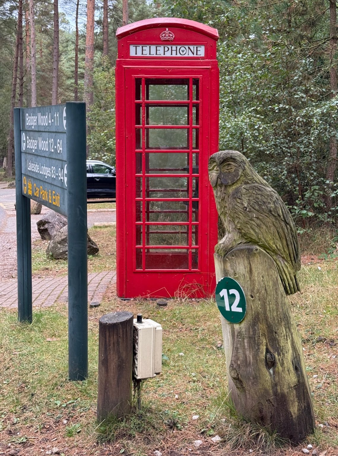 Phone Box Thursday: Center Parcs, Whinfell Forest – Spirit of Dee